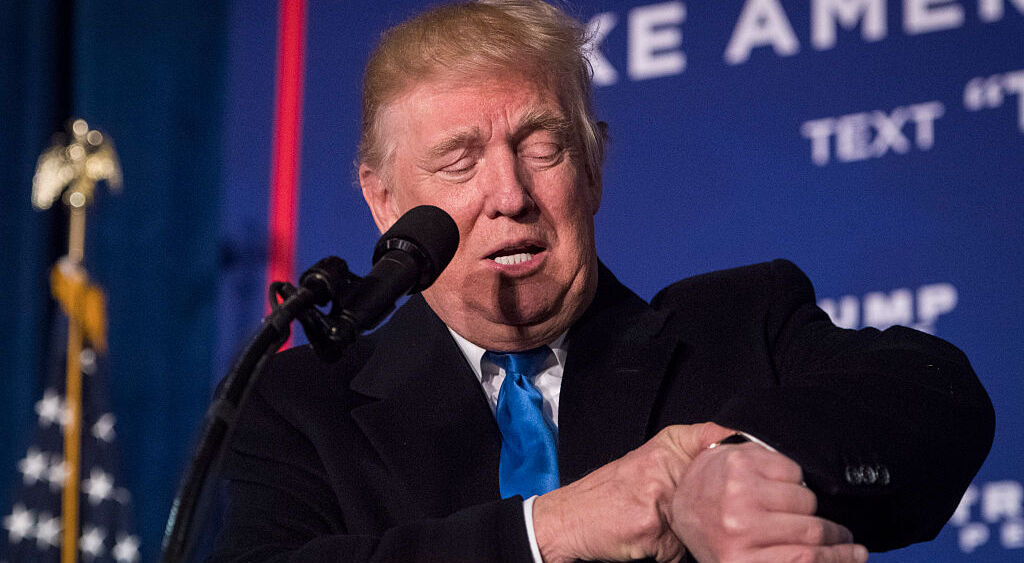 A couple's $640 limited edition Trump watch arrived spelling RUMP — and ...