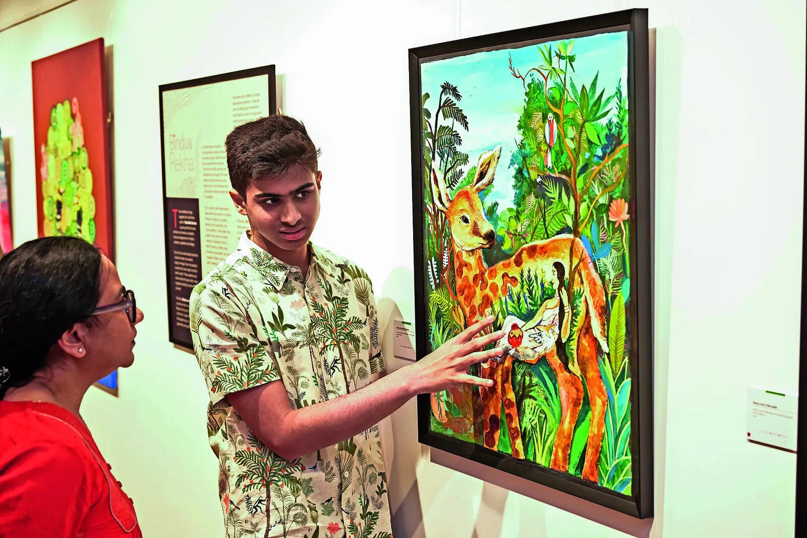 Viswanathan Anand’s son Sai Akhil Anand showcases art inspired by ...