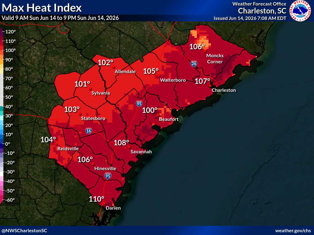 City of Savannah issues extreme heat advisory