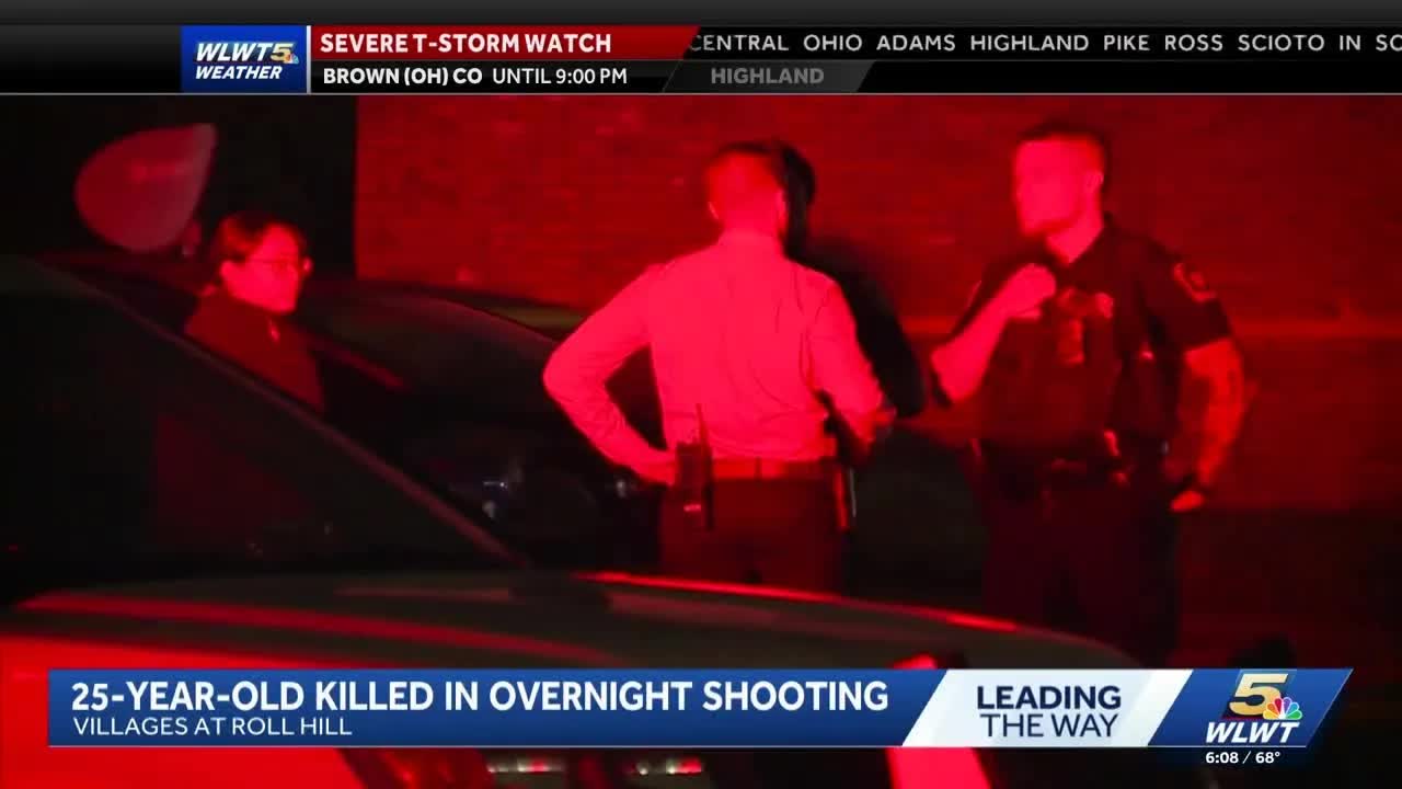 25-year-old man dead after overnight shooting in Villages at Roll Hill