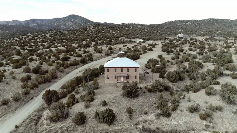 A mostly abandoned gold rush town in New Mexico is home to one of ...