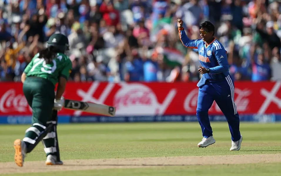 Deepti Sharma’s record spell powers India’s big win over Pakistan