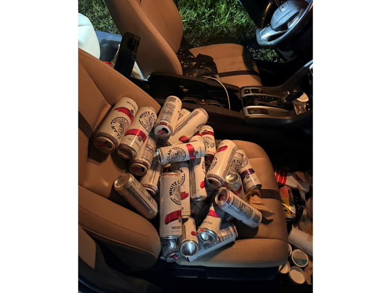 34 open containers found during I-75 DUI stop in Pasco County