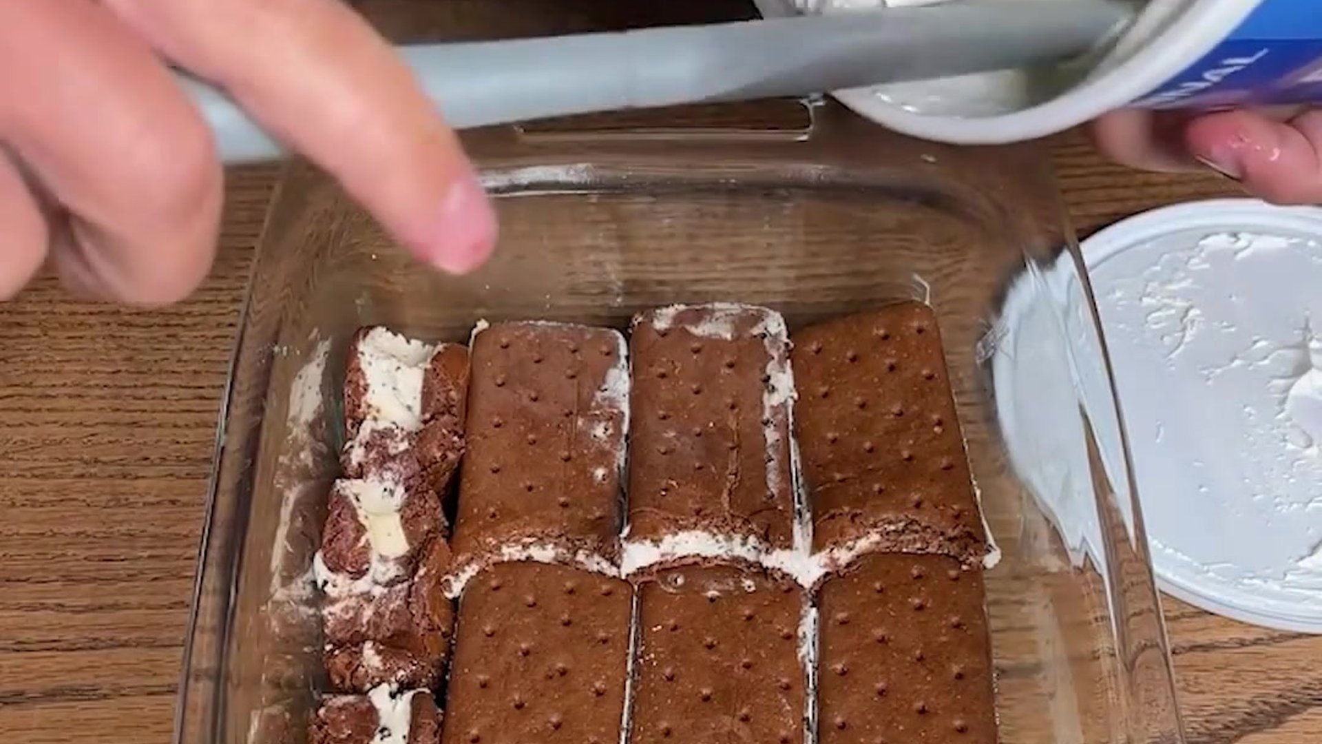Extreme Oreo ice cream dessert