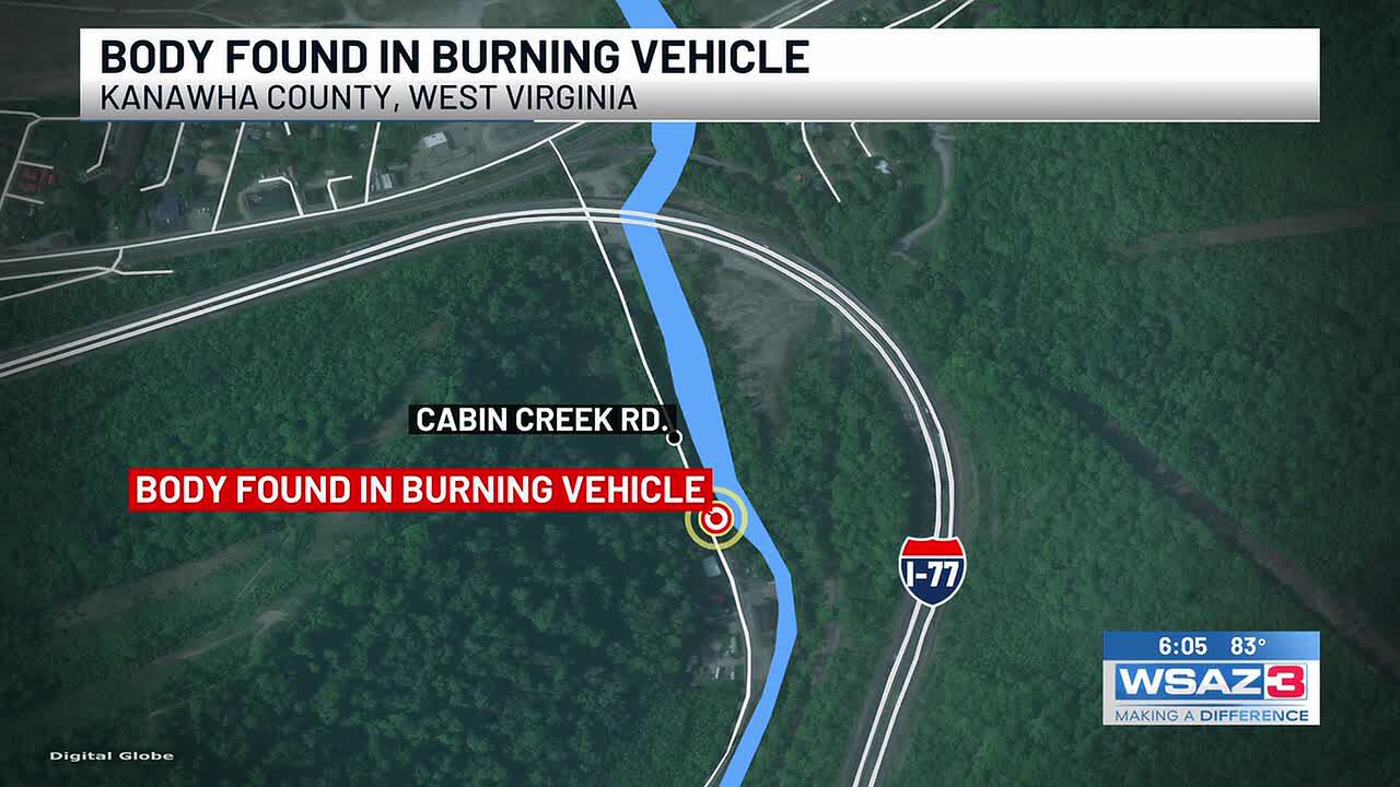 Investigation underway after body found in burning vehicle