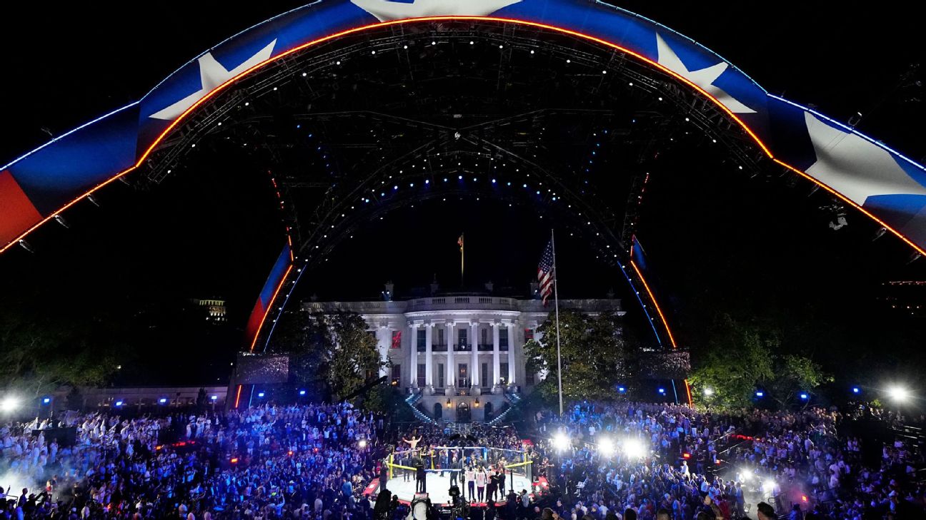 UFC White House: Live results and analysis for Topuria vs. Gaethje