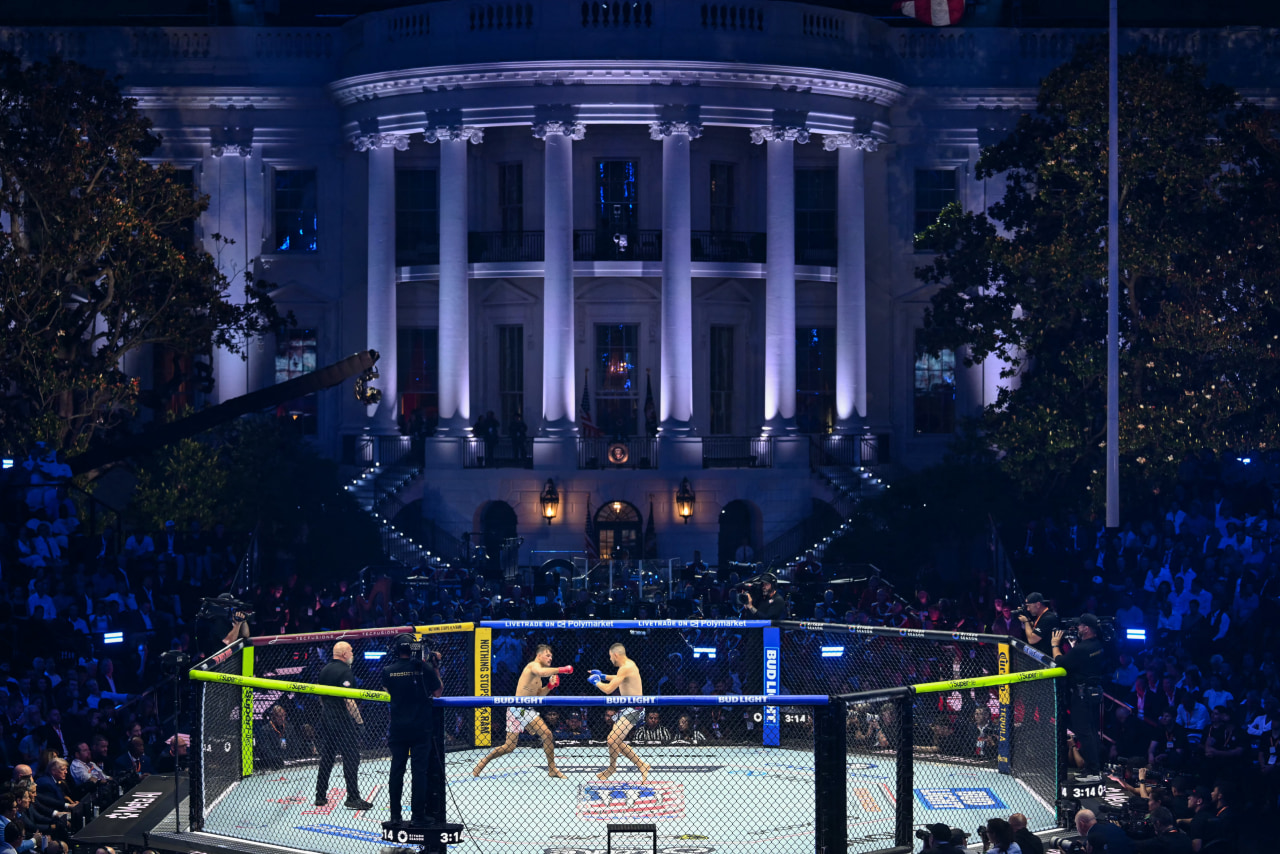 See who attended Trump’s White House cage fight