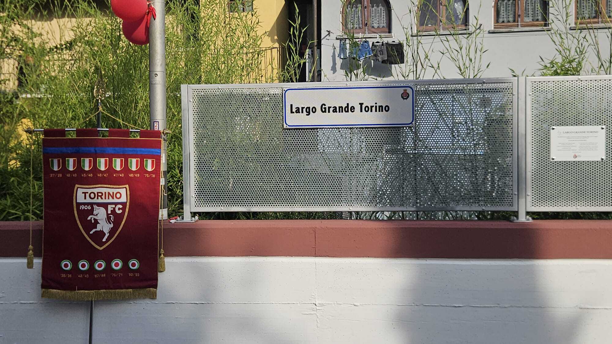 Toro Club San Mauro inaugura Largo Grande Torino: "Tramandare ai ...