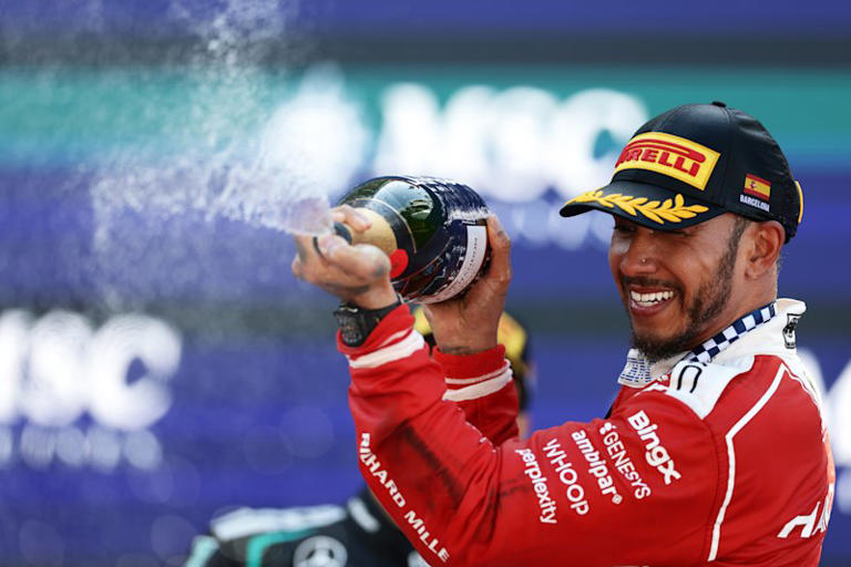 Hamilton stuns with first F1 win in two years, teen phenom fails to finish