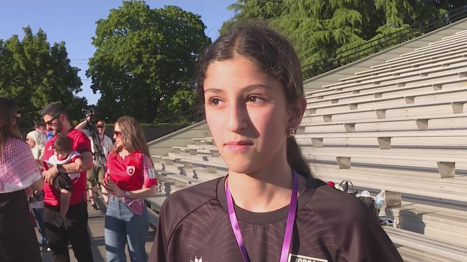 Local Jordan fan surprises team with memento after World Cup practice ...