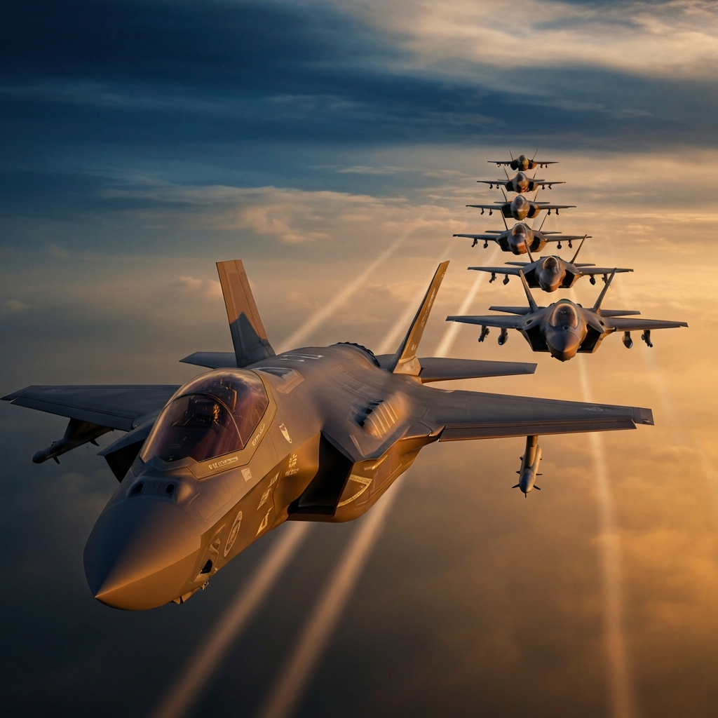 F-35 production surge: Record deliveries bolster allied airpower