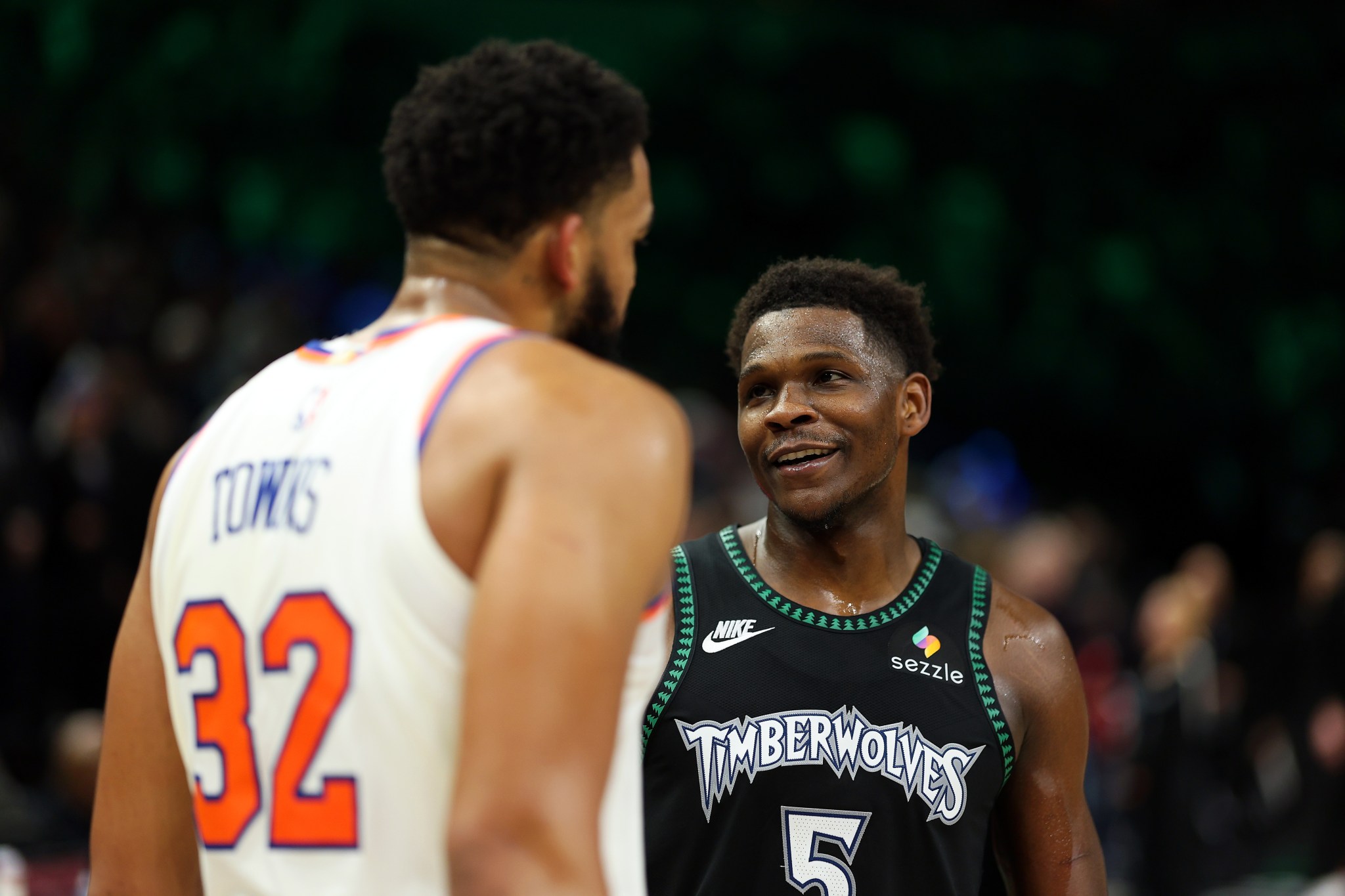Karl-Anthony Towns shouts out Anthony Edwards with emotional message