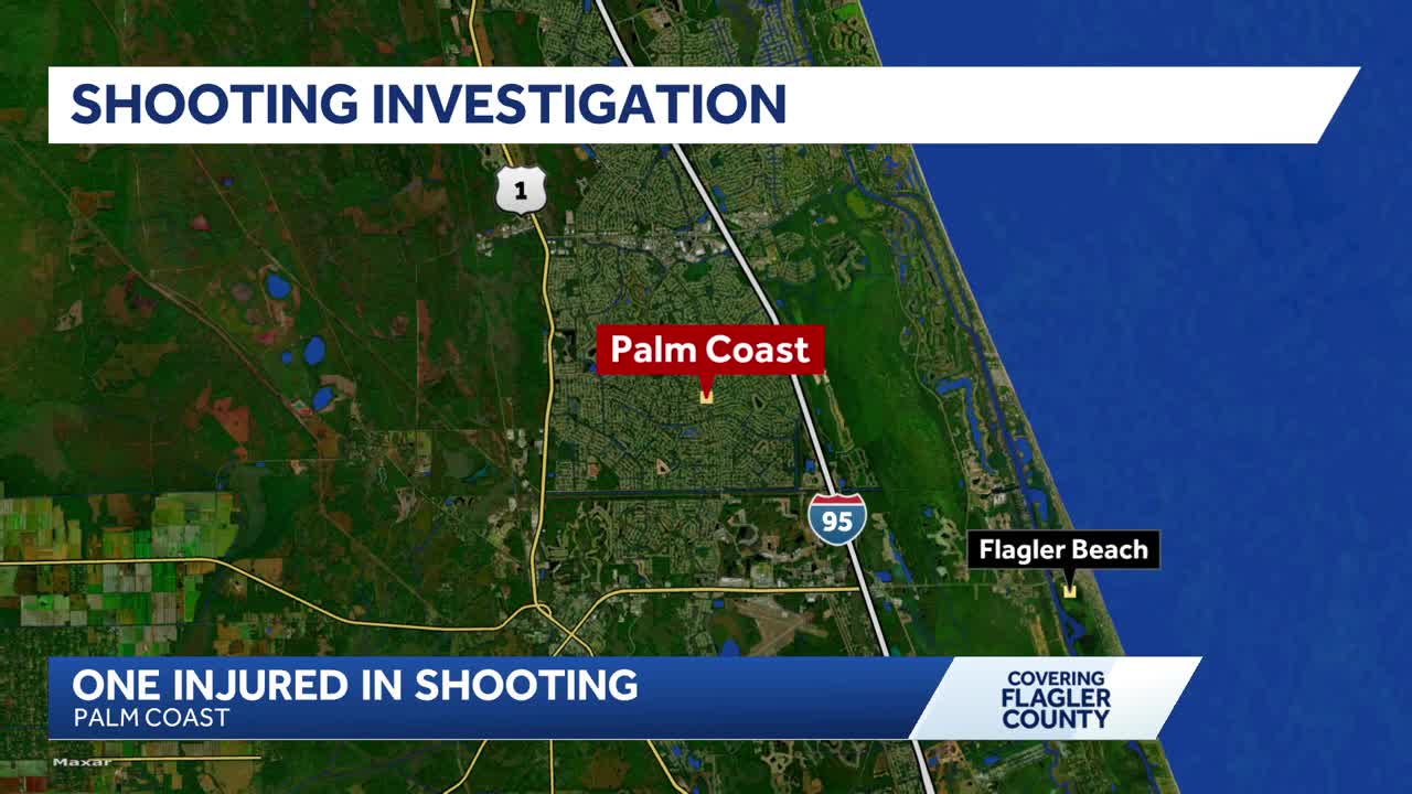 1 injured in Palm Coast shooting; deputies are investigating
