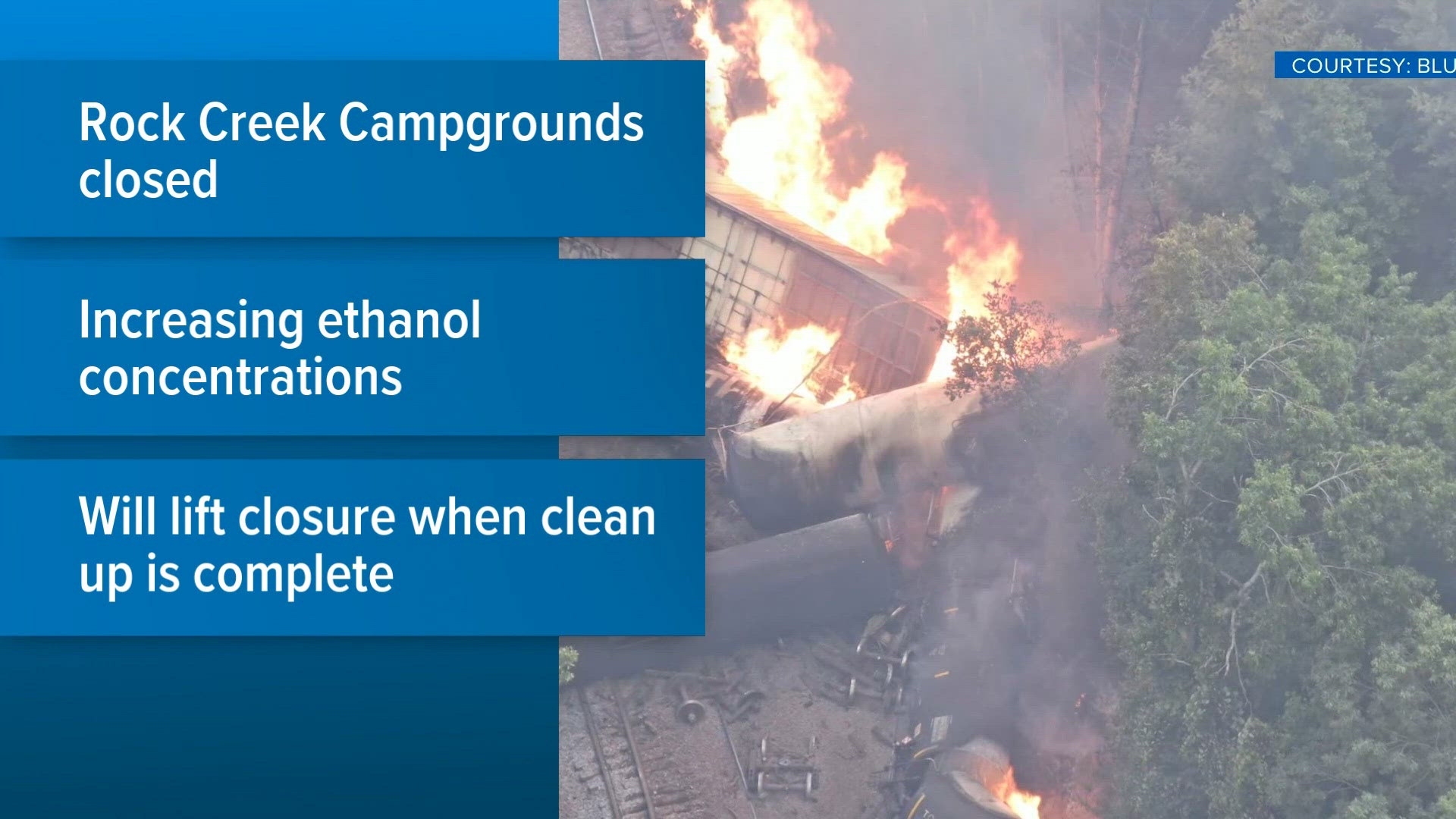 NPS closes Rock Creek Campground after ethanol levels found in water