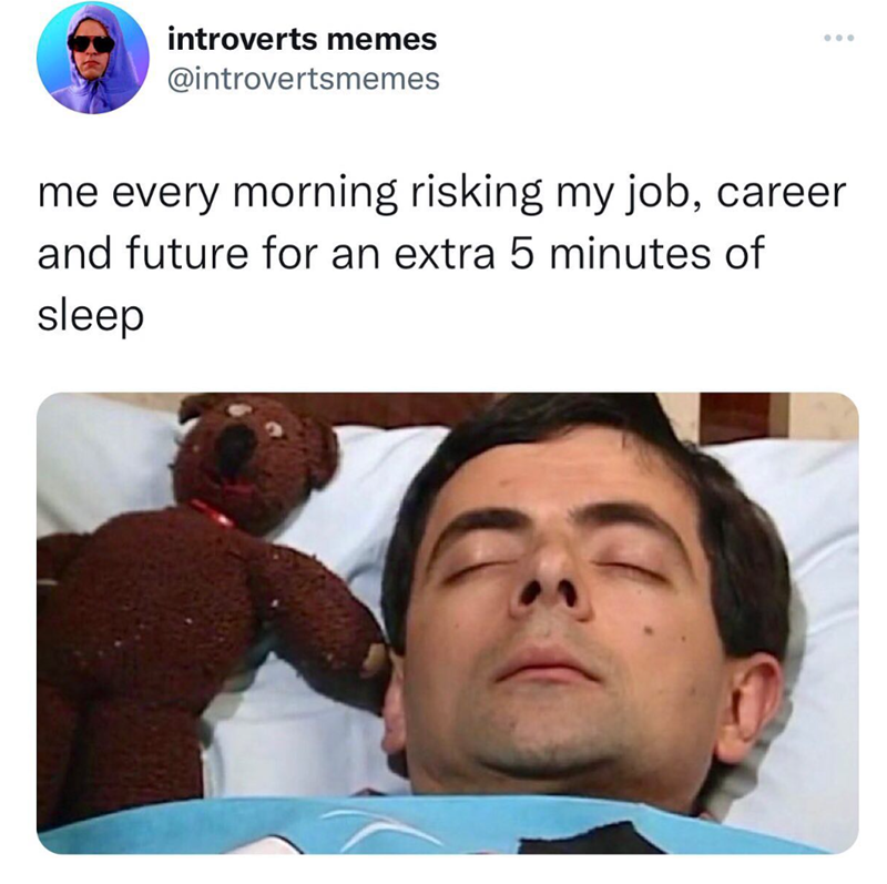 23 quiet memes for introverts whose social battery is running low