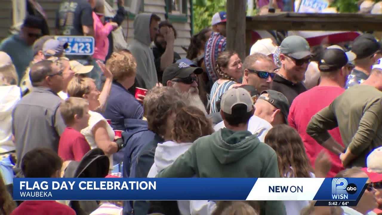 Waubeka celebrates Flag Day with parade marking America's 250th anniversary