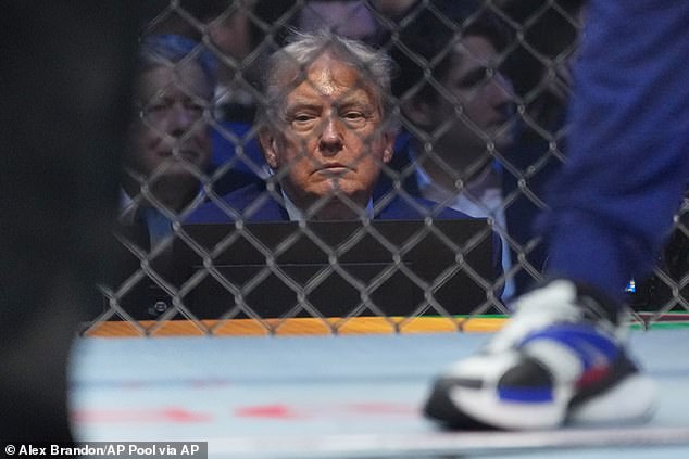 Trump takes center stage at White House UFC extravaganza as MMA stars ...