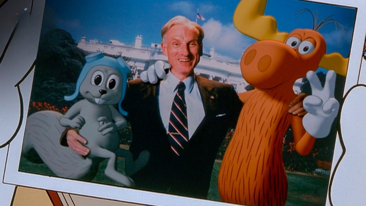 Heroes of both worlds return home | The adventures of Rocky and Bullwinkle