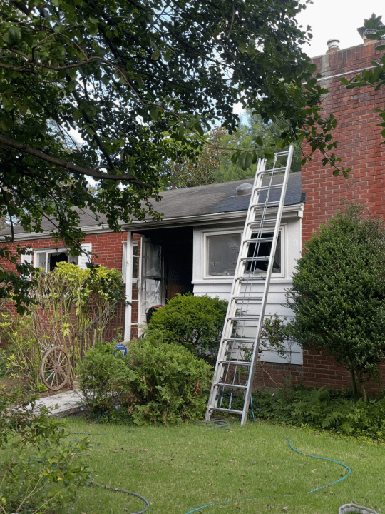 Arlington firefighters rescue person from house fire