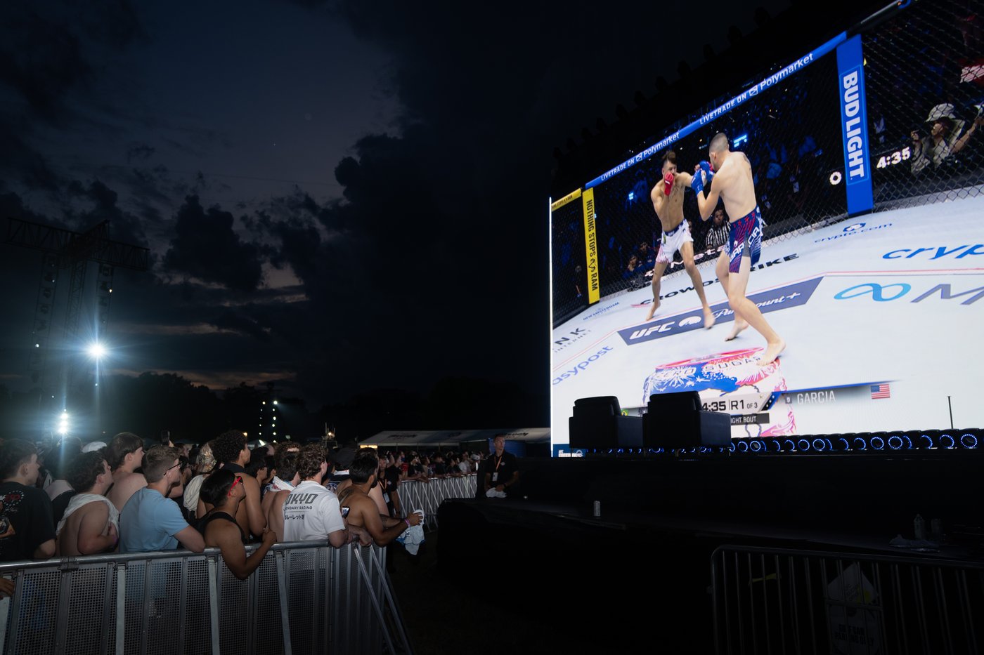 Logan Paul, Tkachuk brothers part of pre-fight festivities before a ...