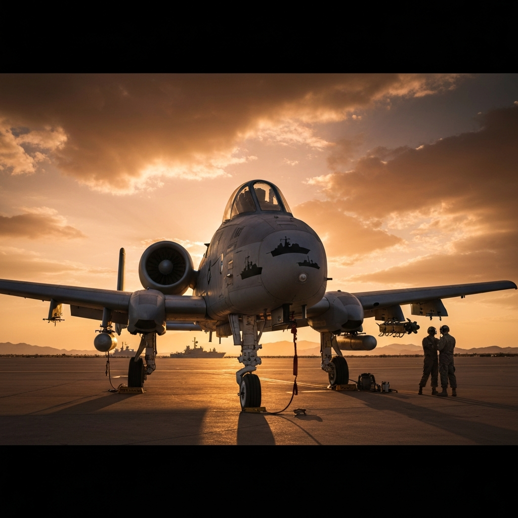 A-10 Warthog: Iranian Vessel Kills in Operation Epic Fury