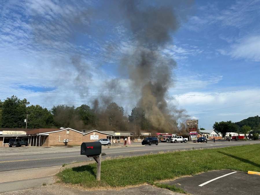 Multiple businesses damaged in Macon County fire