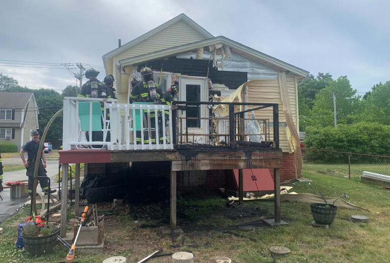Quick response prevents fire from spreading into Attleboro home