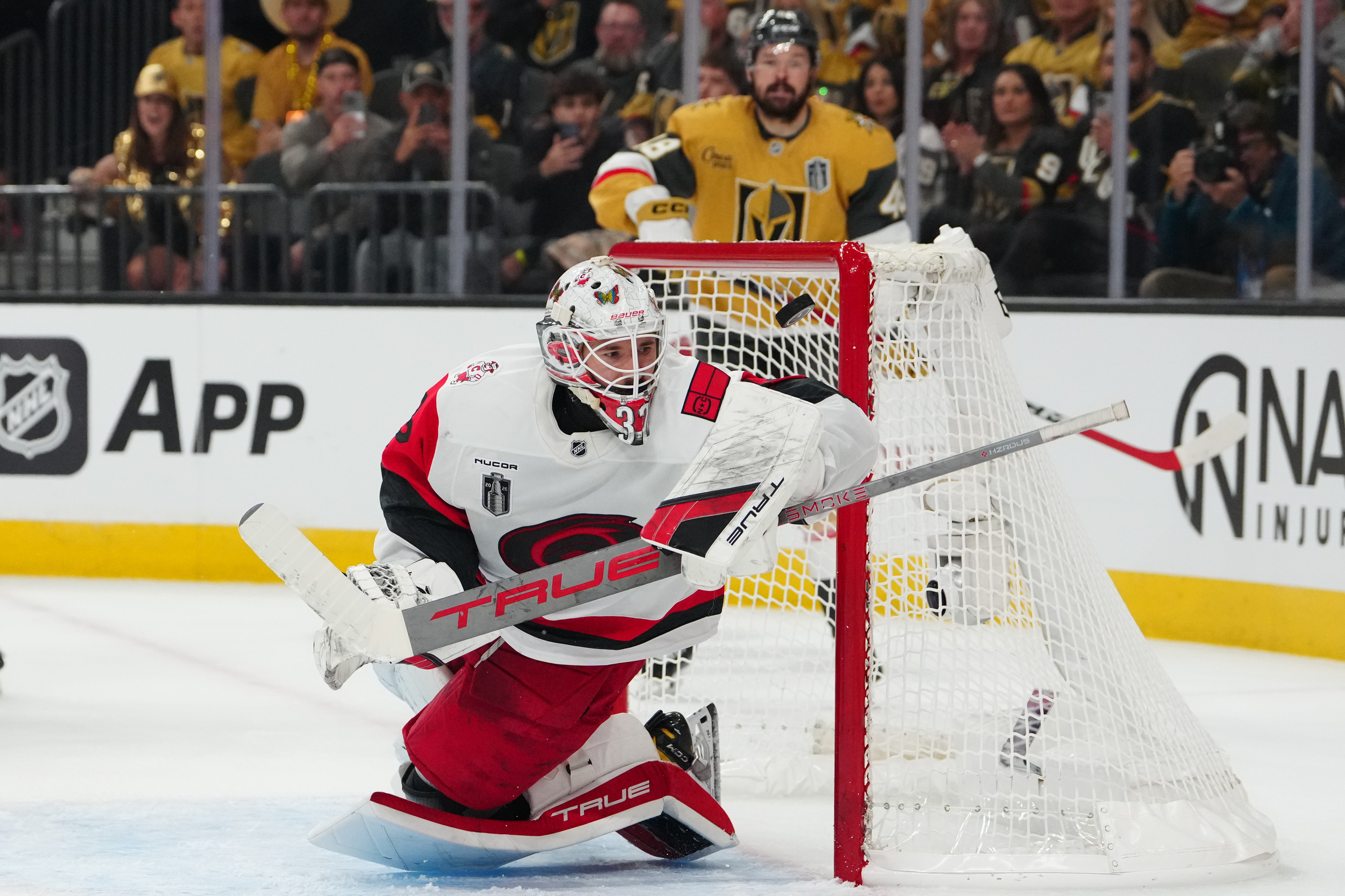 Bussi blanks Knights as Hurricanes win Stanley Cup in Vegas