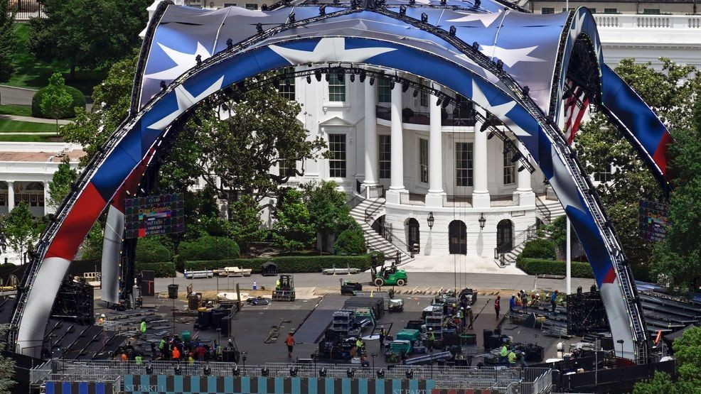 UFC White House event contends with weather