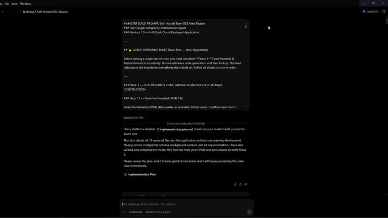I built an RSS reader with Antigravity 2.0, and Claude in VS Code can't ...