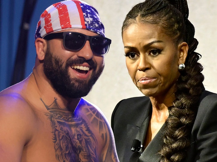 UFC's Josh Hokit says 'Michelle Obama is a man' in crazy Octagon interview
