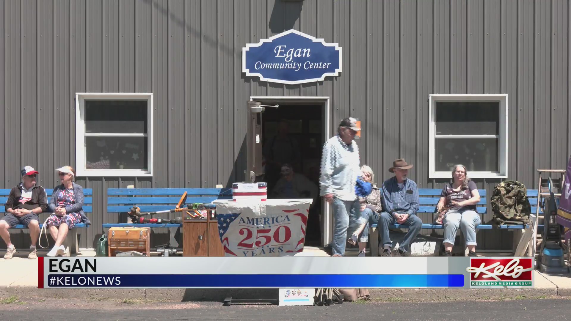 Small SD town celebrates Flag Day