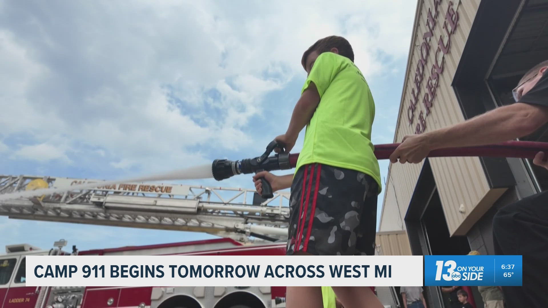 Camp 911 returns to West MI with hands-on safety lessons for kids