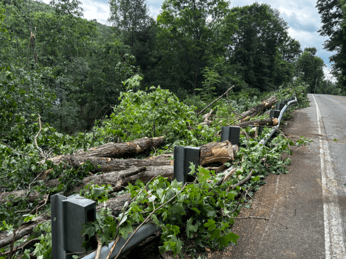 Central PA sees storms, tornado watches, funnels and power outages