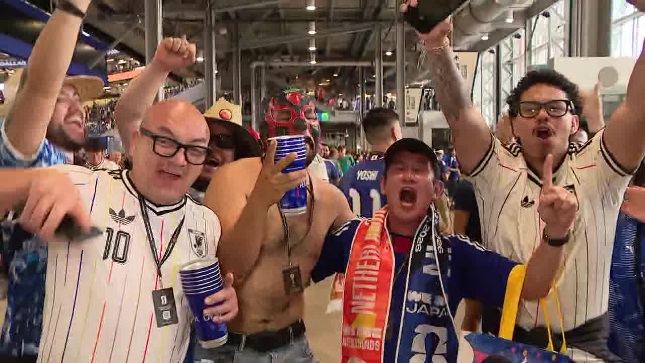 Truly American: Dutch, Japanese fans laud atmosphere inside Dallas ...