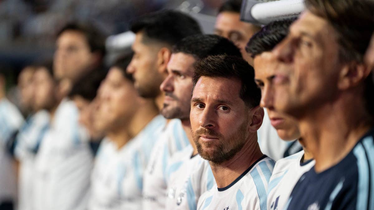 Lionel Messi reacts to Argentina’s new partnership ahead of Algeria game