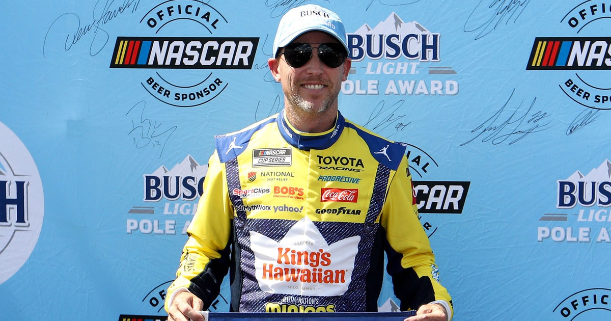 Denny Hamlin credits Minions firesuit with third straight NASCAR win ...