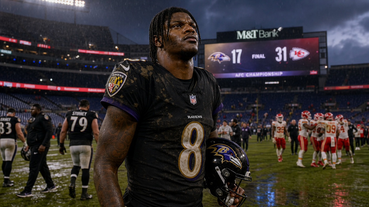 Lamar Jackson’s Ravens era unravels after heartbreaking playoff ...