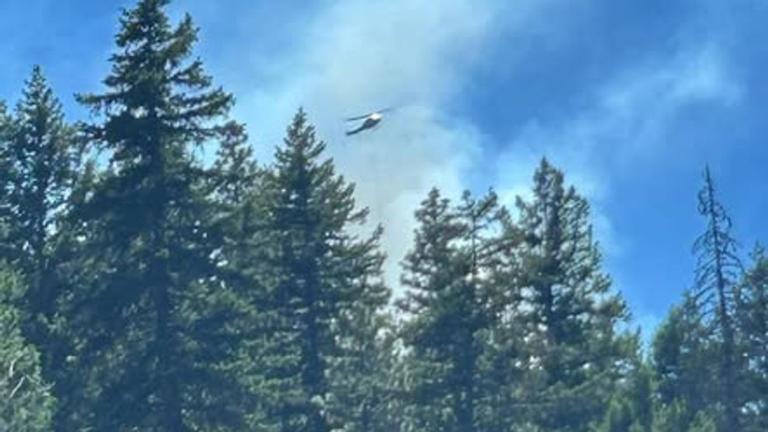Wildfire ignites after military aircraft crash near Rimrock Lake