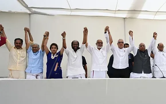Supriya Sule denies Congress merger talks amid opposition churn