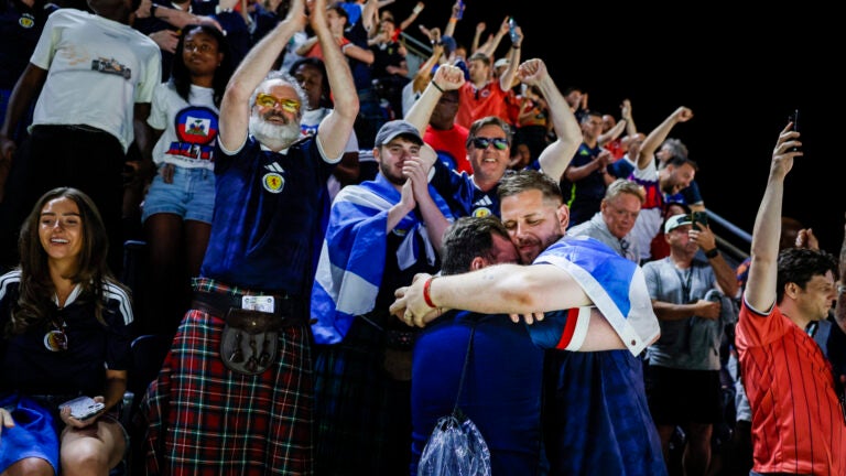 Scotland felt the love in Boston before, during, and after opening ...