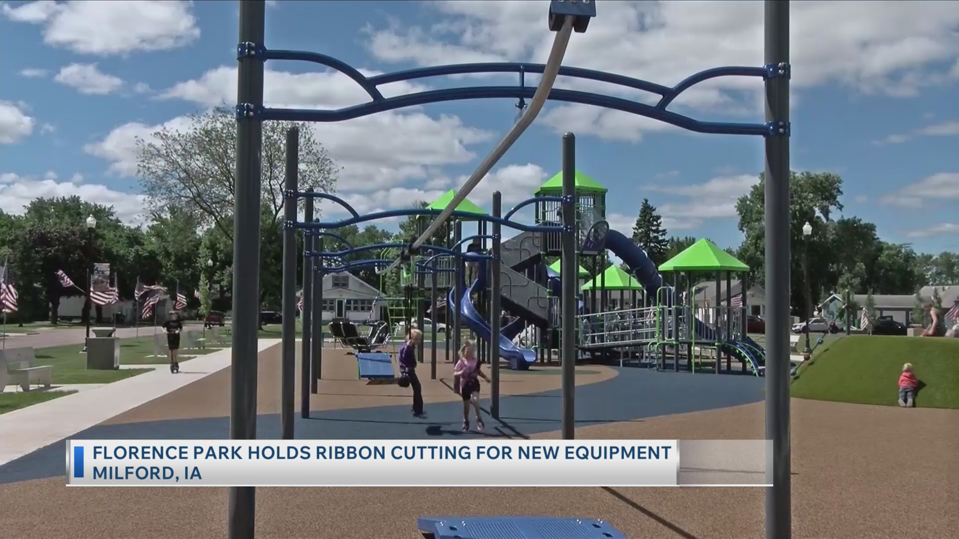 Florence Park holds ribbon cutting for new equipment