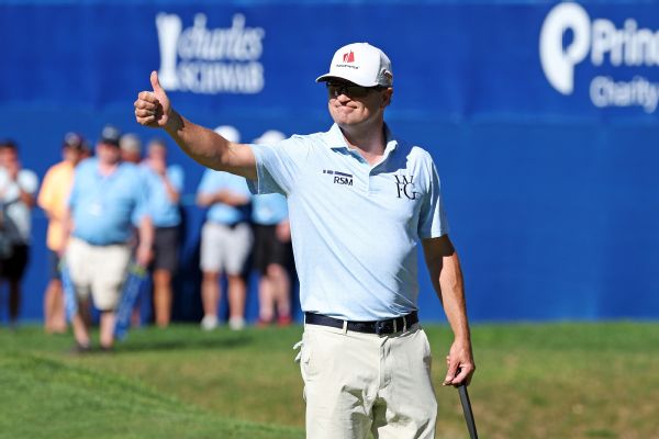 Zach Johnson wins PGA Tour Champions event at home in Iowa