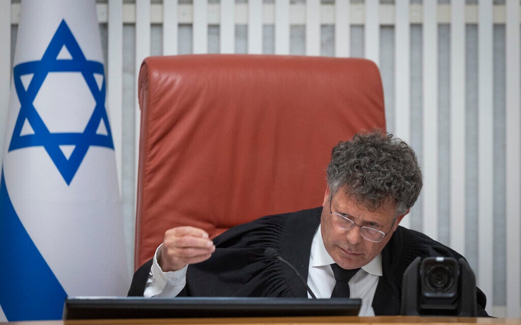 Haredi protesters rally outside chief justice’s home to oppose draft ...