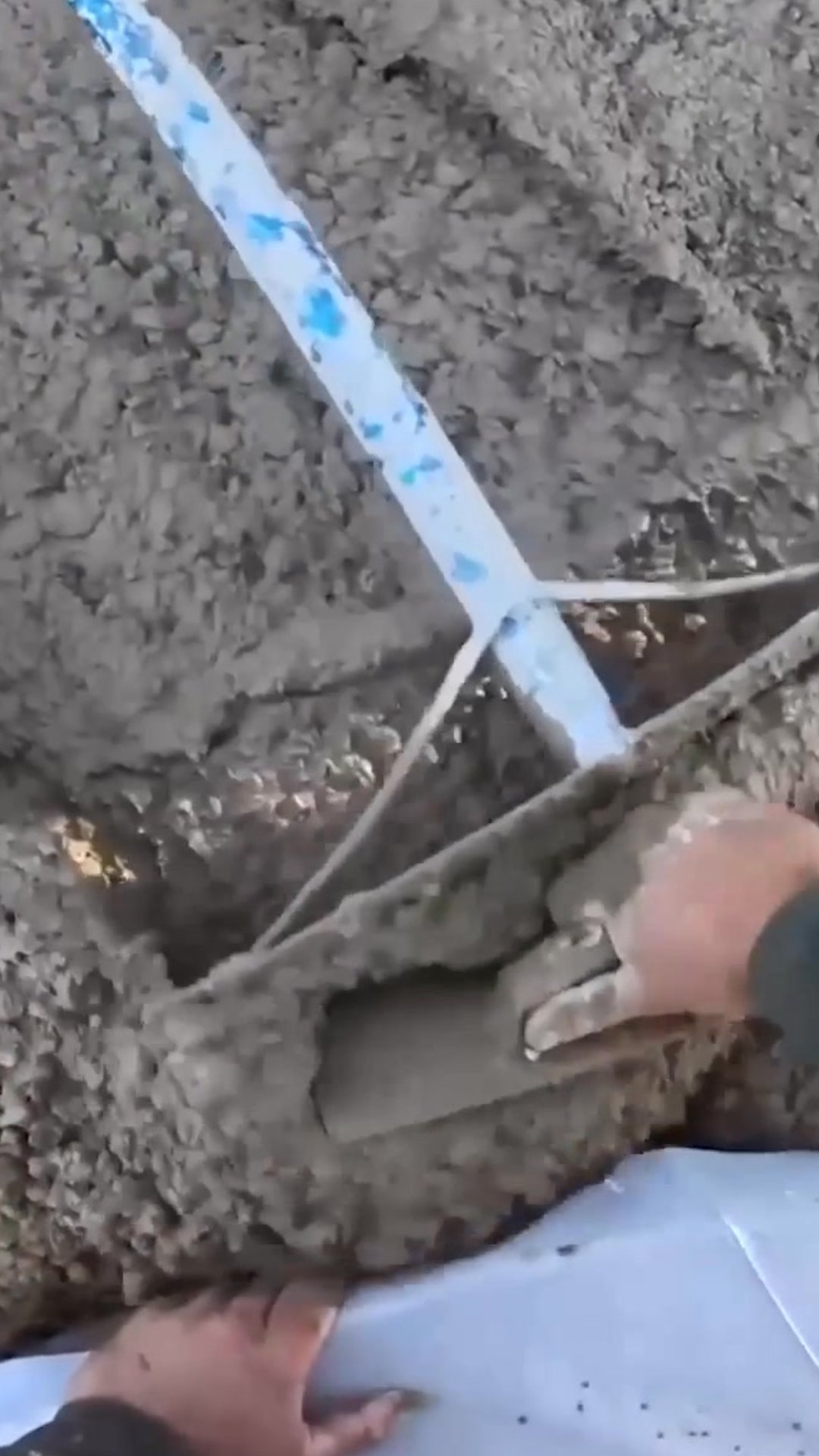 Will this concrete pour stay on track?
