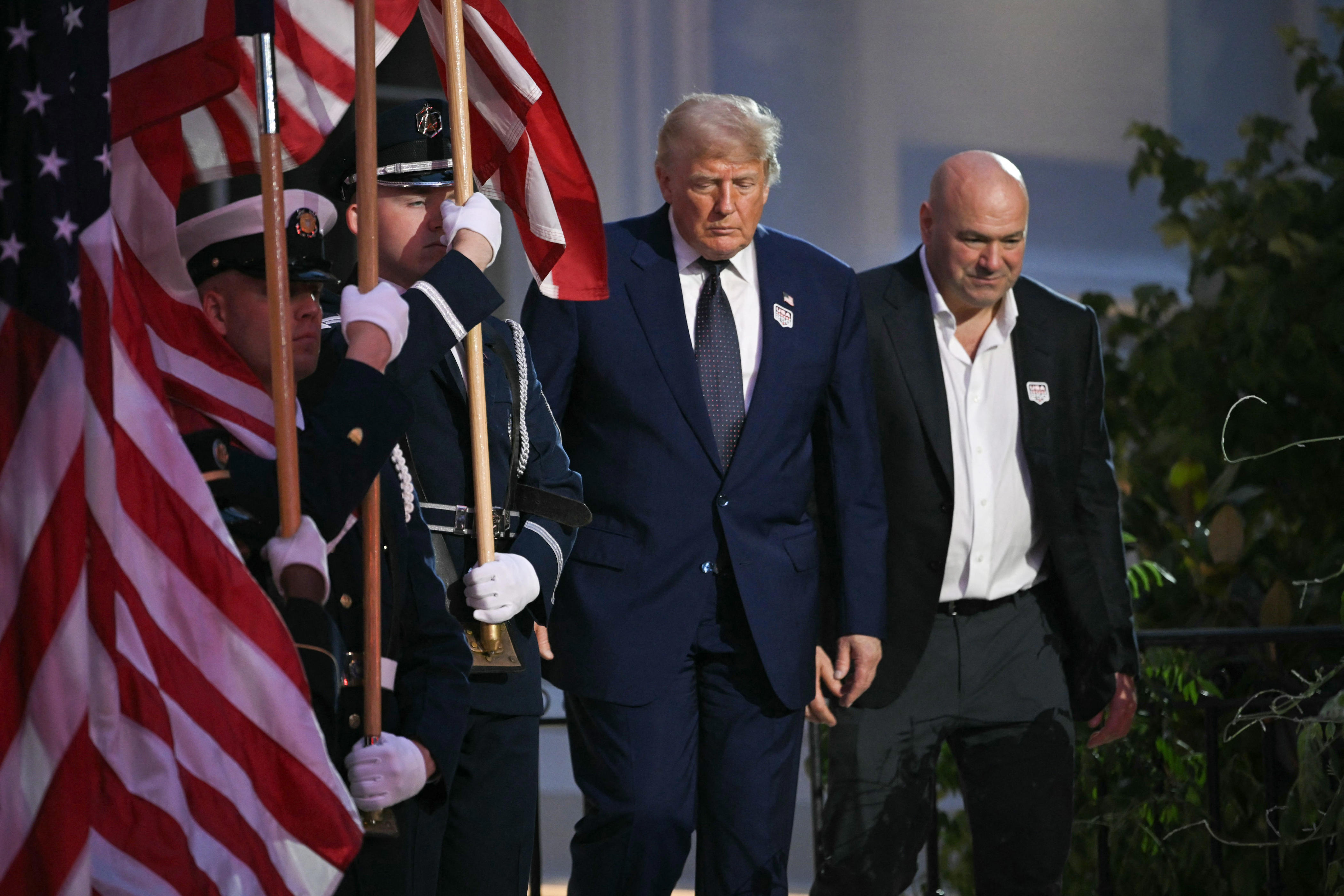 UFC Freedom 250 video: Watch Trump, Dana White walk out from Oval Office