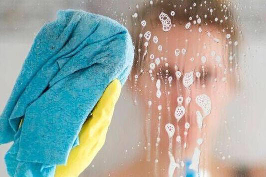 Not glass cleaner or bleach - make shower screens sparkle with easy ...