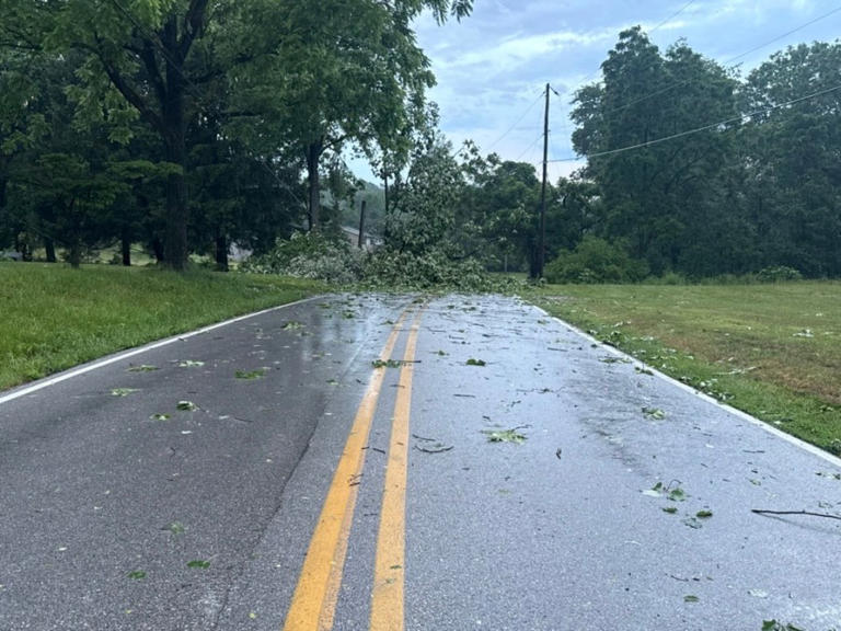 Thousands without power after strong storms hit central Pennsylvania