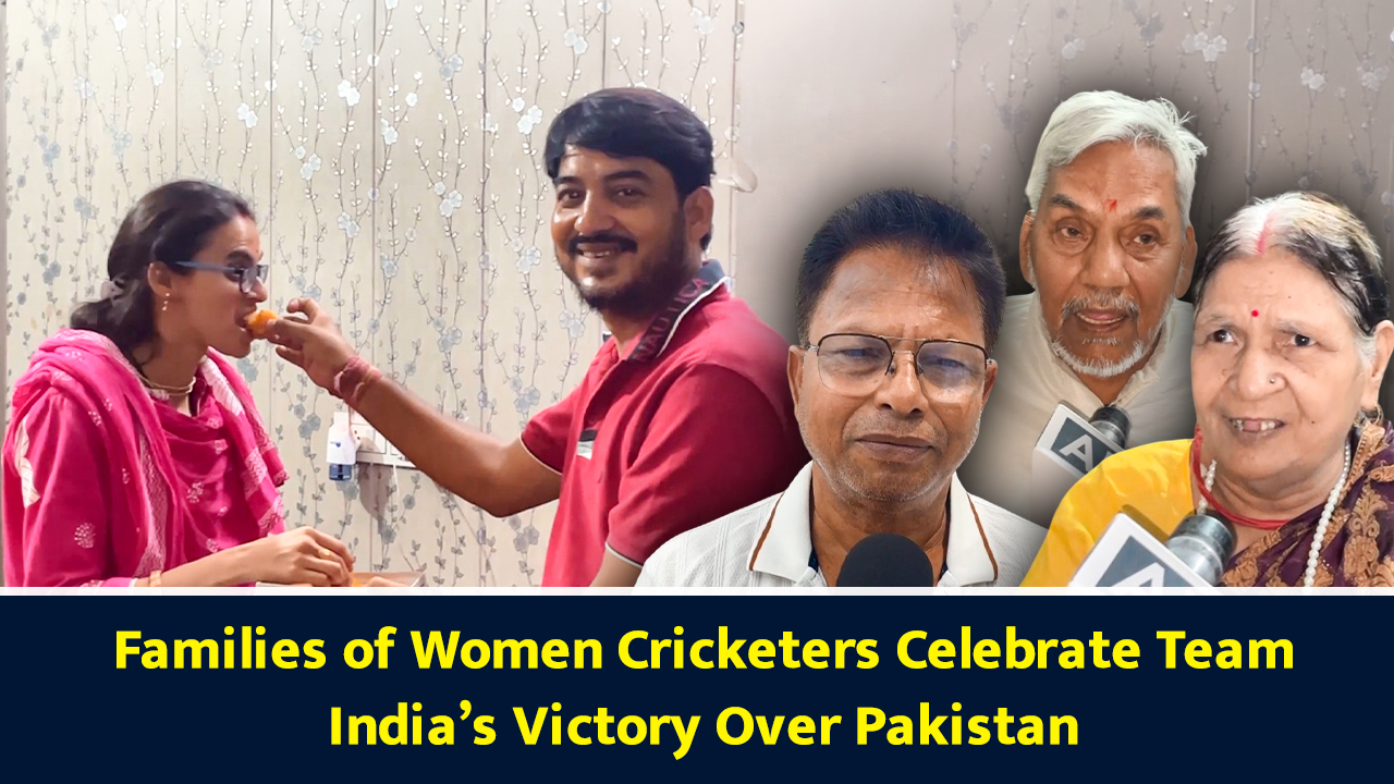 Families of women cricketers celebrate Team India’s victory over Pakistan