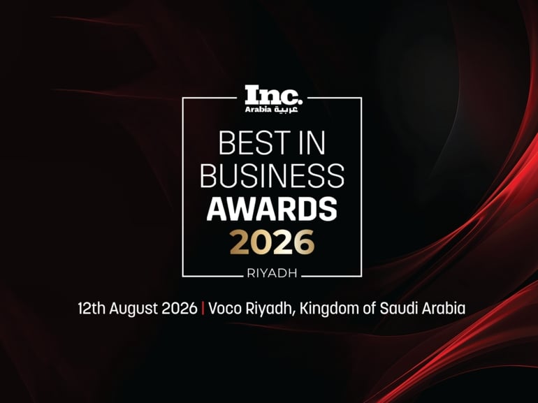 Inc. Arabia's best in business awards Riyadh 2026 now accepting nominations
